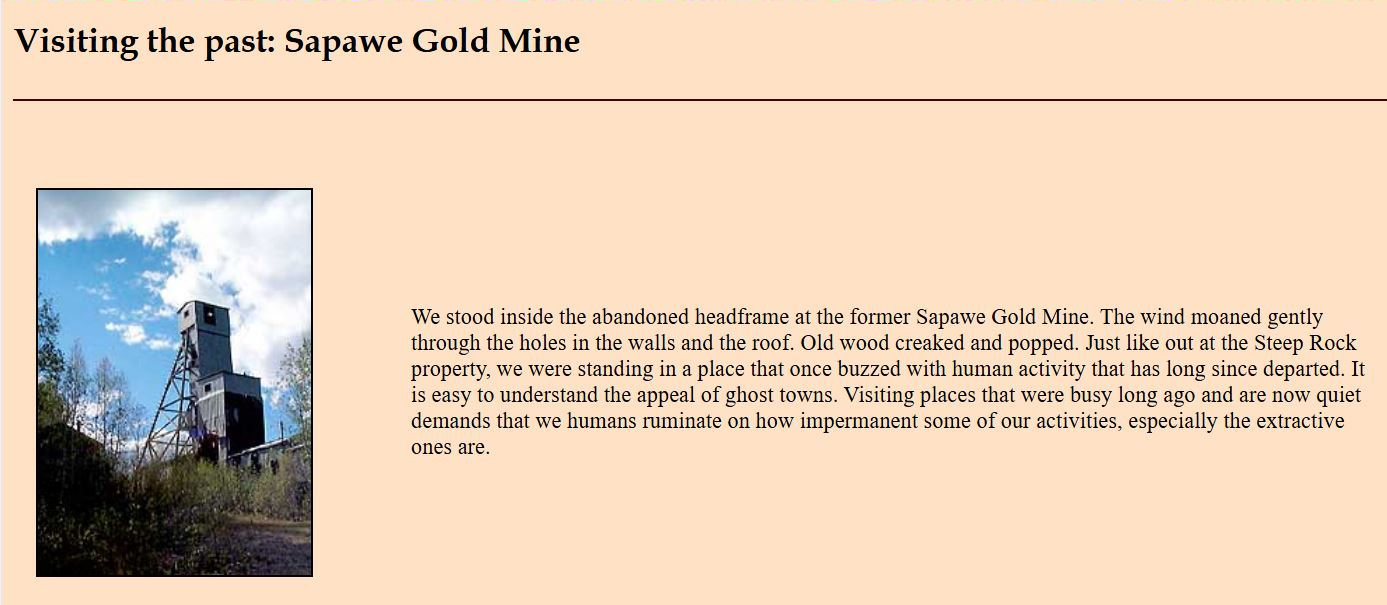 Sapawe : Village of Memories – E.J. Lavoie's Blog 3